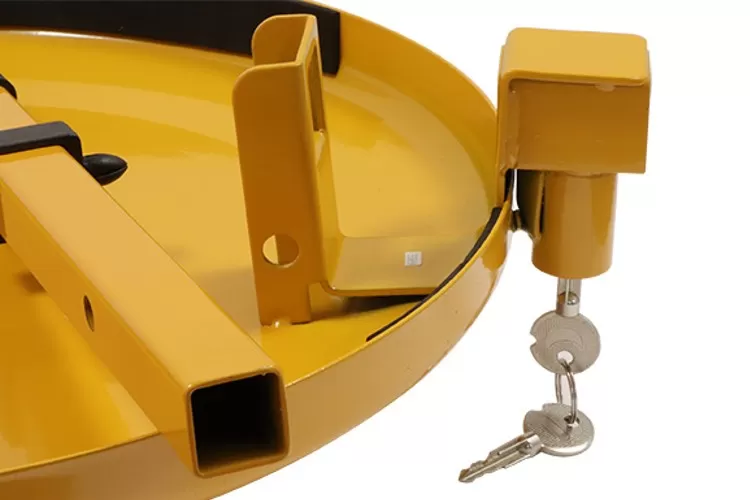 Full Face Round Steering Wheel Lock